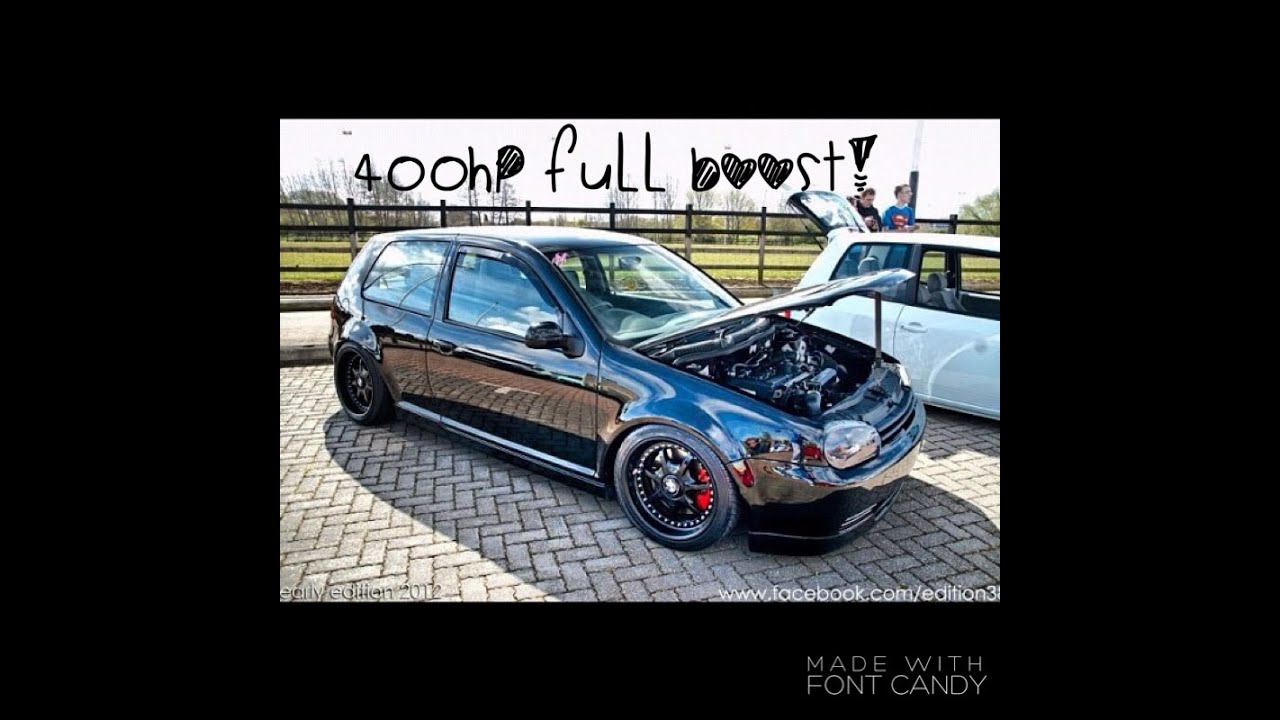 Golf MKIV GTI 1.8T 400HP 1.5Bar Boost Pressure! - YouTube
