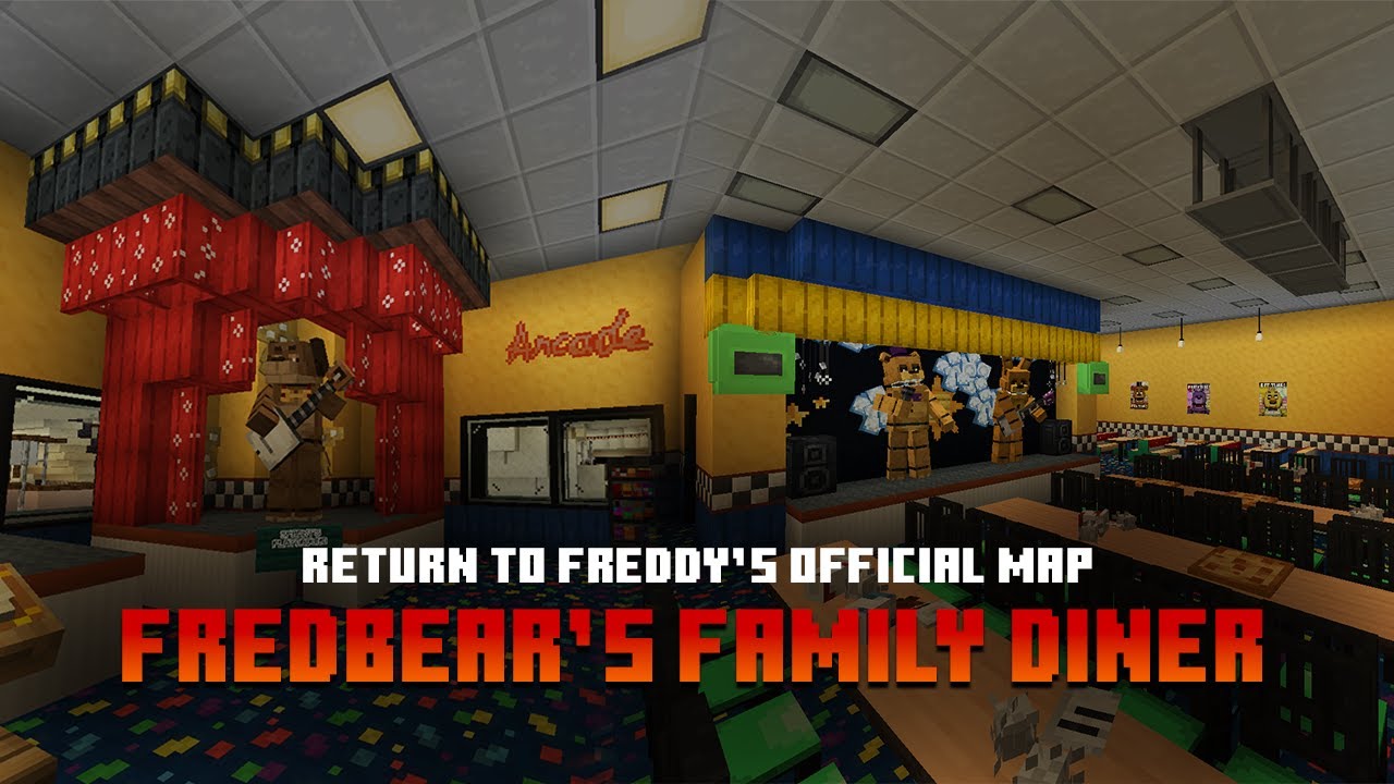 LET'S BUILD AN OFFICIAL 'Return to Freddy’s: Fredbear's Location' Map ...