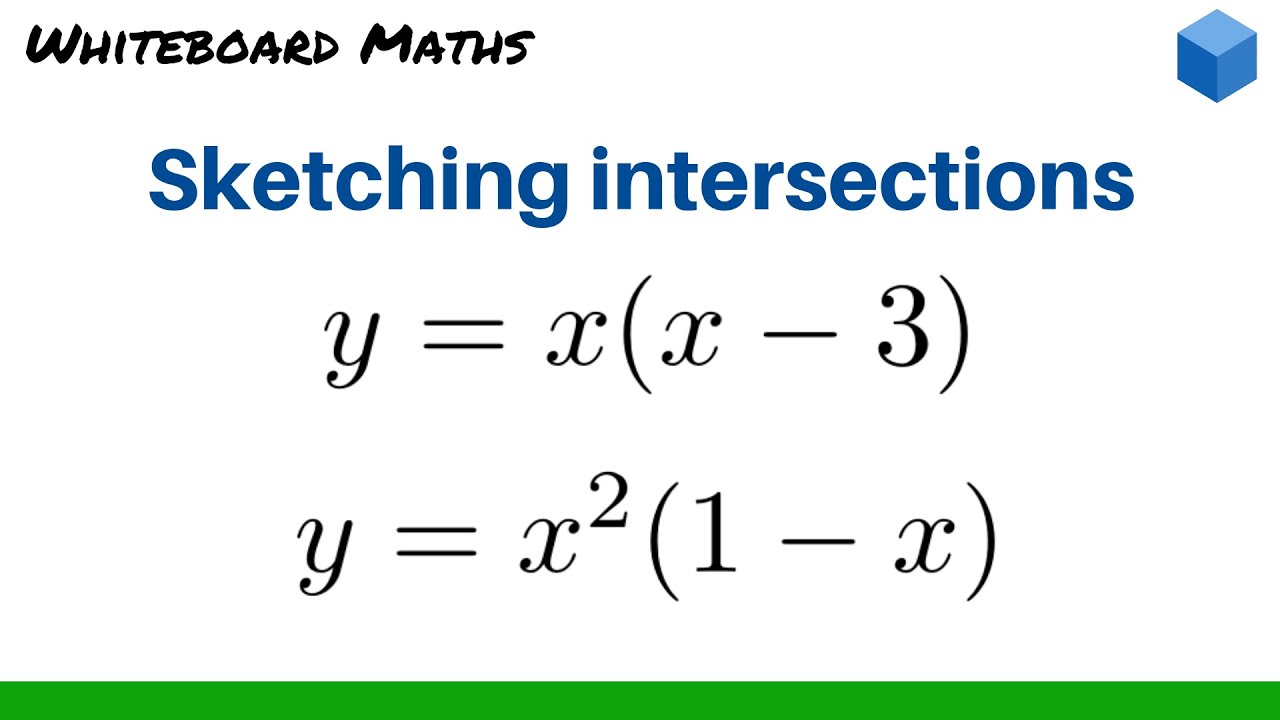 Sketching the intersection of curves - YouTube
