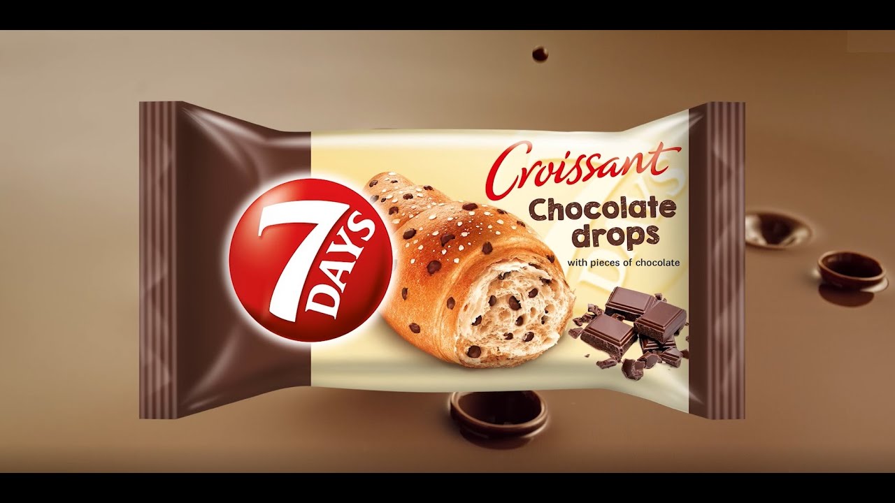 7DAYS Croissant | Chocolate Drops - YouTube