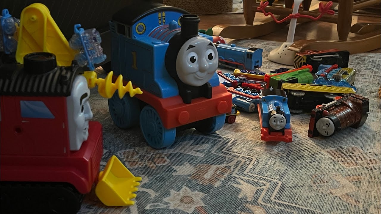 My longest Thomas and friends track - YouTube