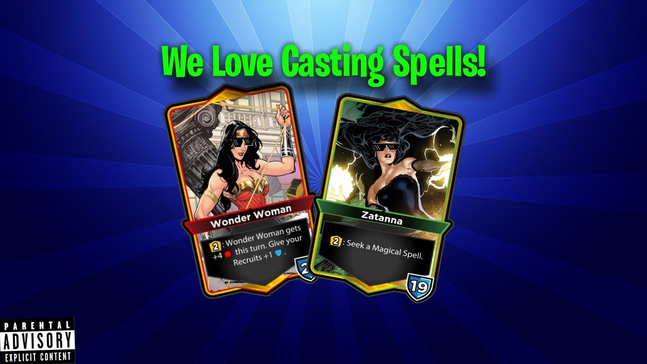 Best Wonder Woman Deck?!?! Dc Dual Force Open Beta - YouTube