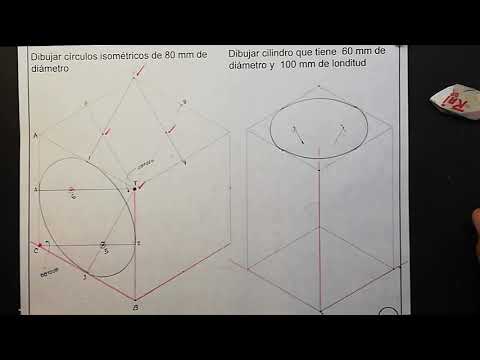 6 DIBUJO I ---- CÍRCULOS ISOMÉTRICOS - YouTube
