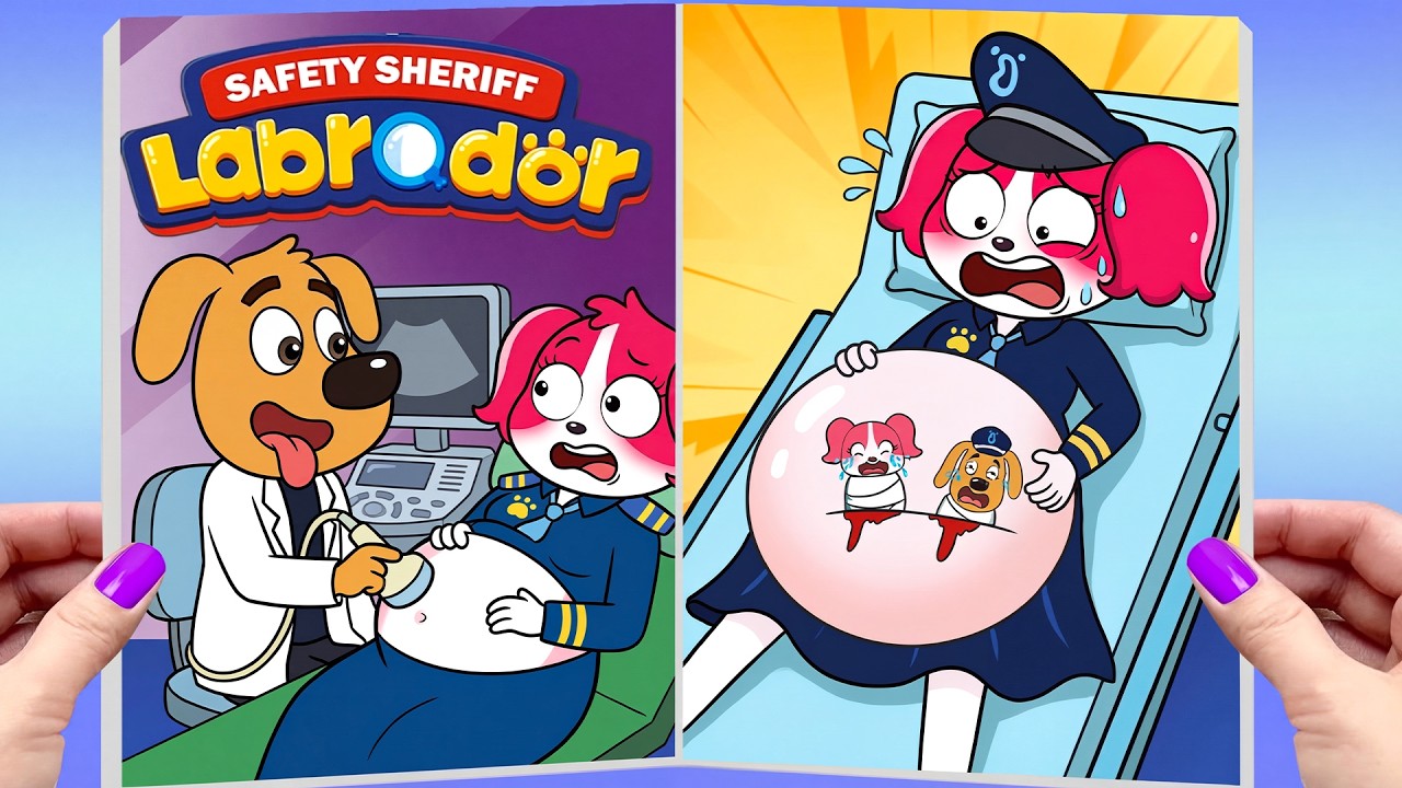 [ Paper DIY ] ️Making Quiet Book Sheriff Labrador | Doctor Labrador ...