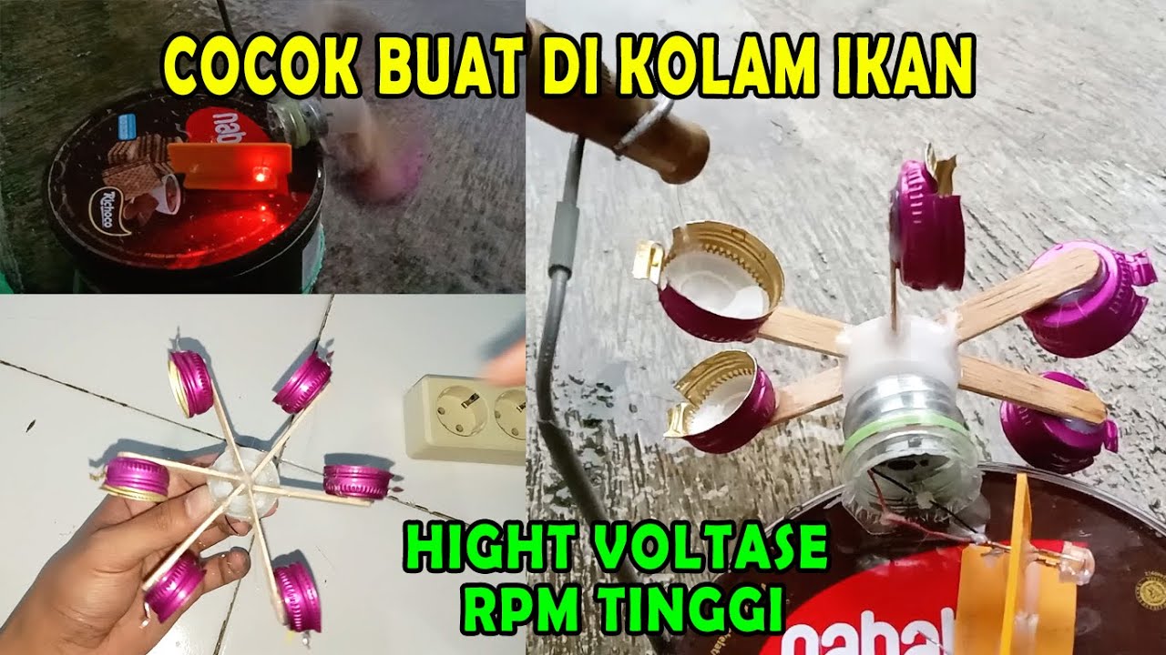 Membuat Tutup Botol Menjadi Pembangkit Listrik Tenaga Air, Tanpa Modal ...