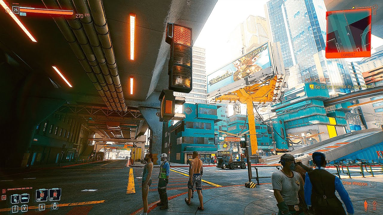 Futuristic Traffic Light - Cyberpunk 2077 - YouTube