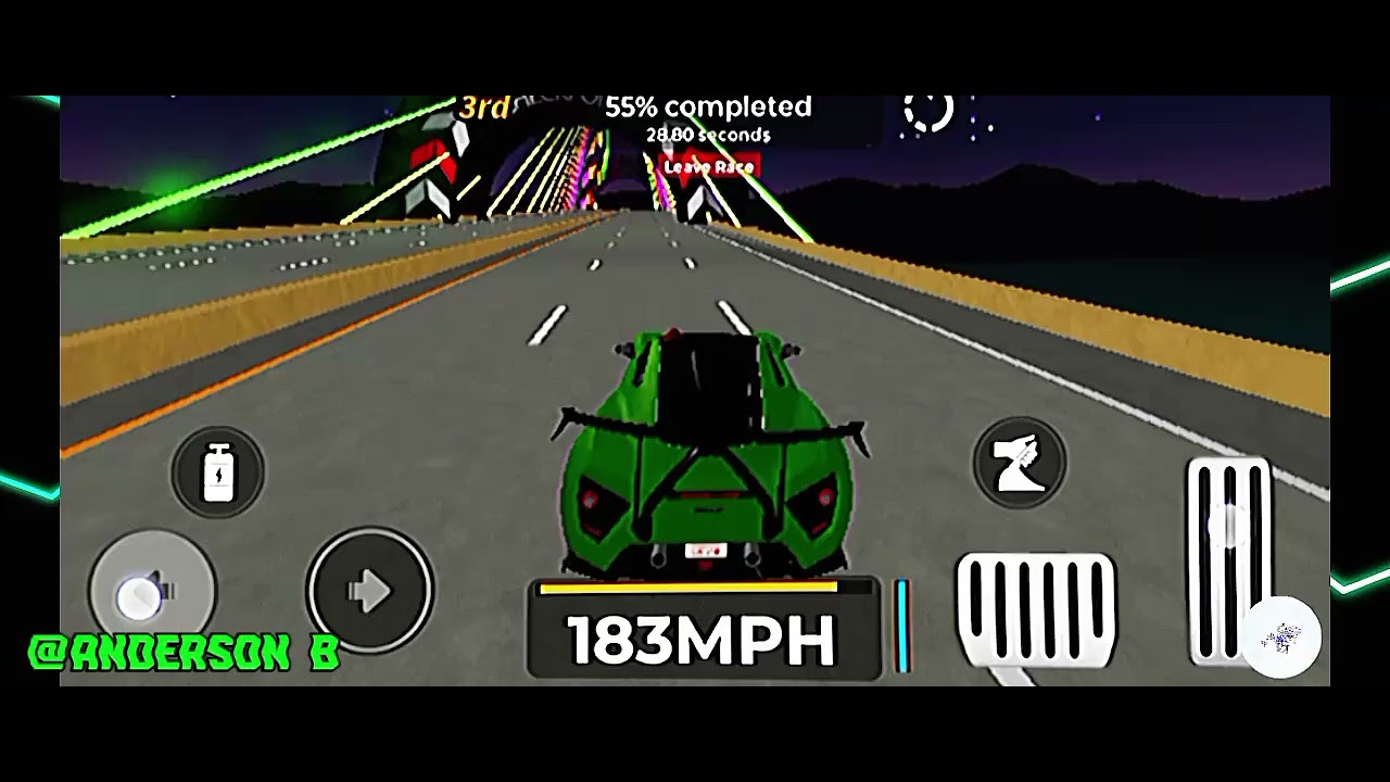 ECHANDO CARRERA EN ROBLOX PARTE 2 ¦@ANDERSON-BBVehicle legeng - YouTube