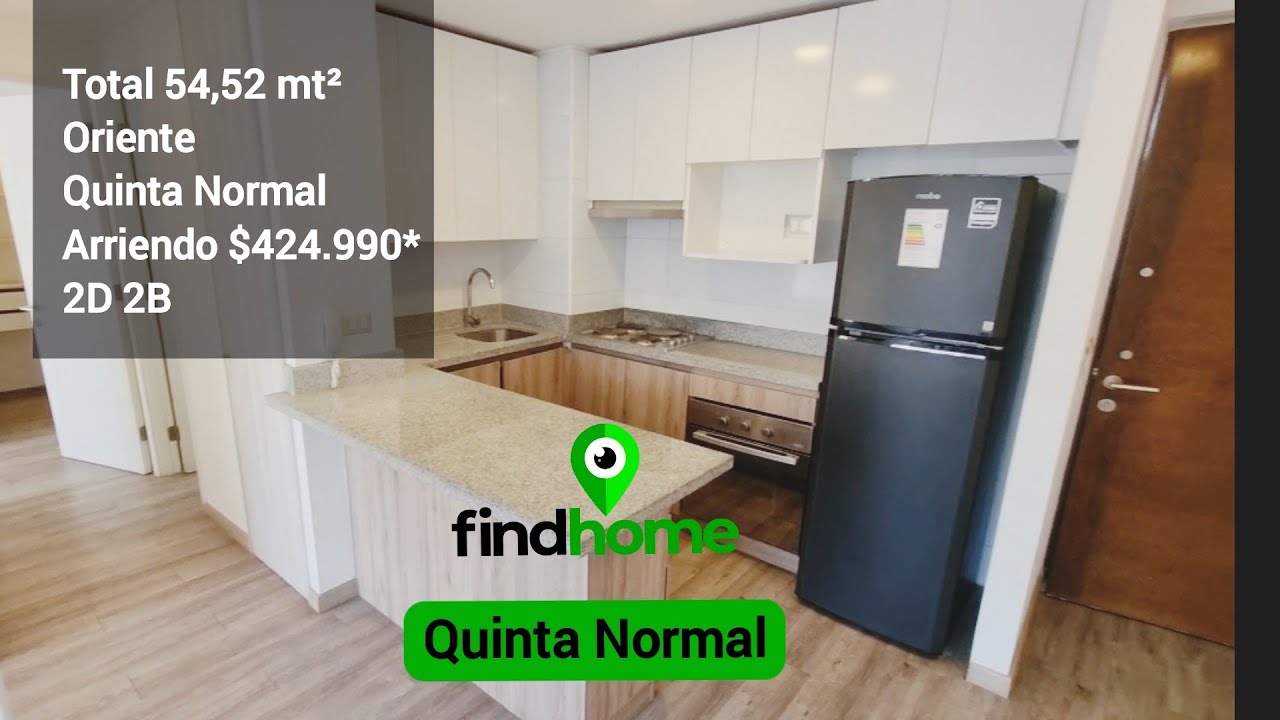 Departamento ARRIENDO | Quinta Normal | 2D 2B | Quincho y Piscina - YouTube
