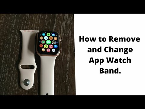 How to Change Apple Watch Band - YouTube
