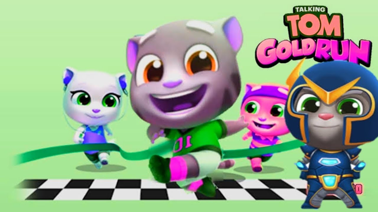 talking tom gold run racing contest | talking tom gold run racing theme ...