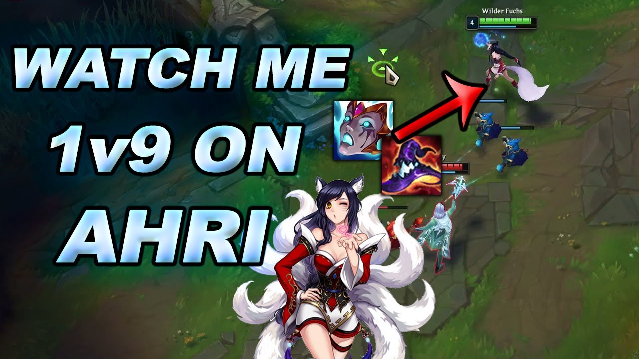 I'M HARDCARRYING WITH AHRI EVERY SINGLE GAME - YouTube