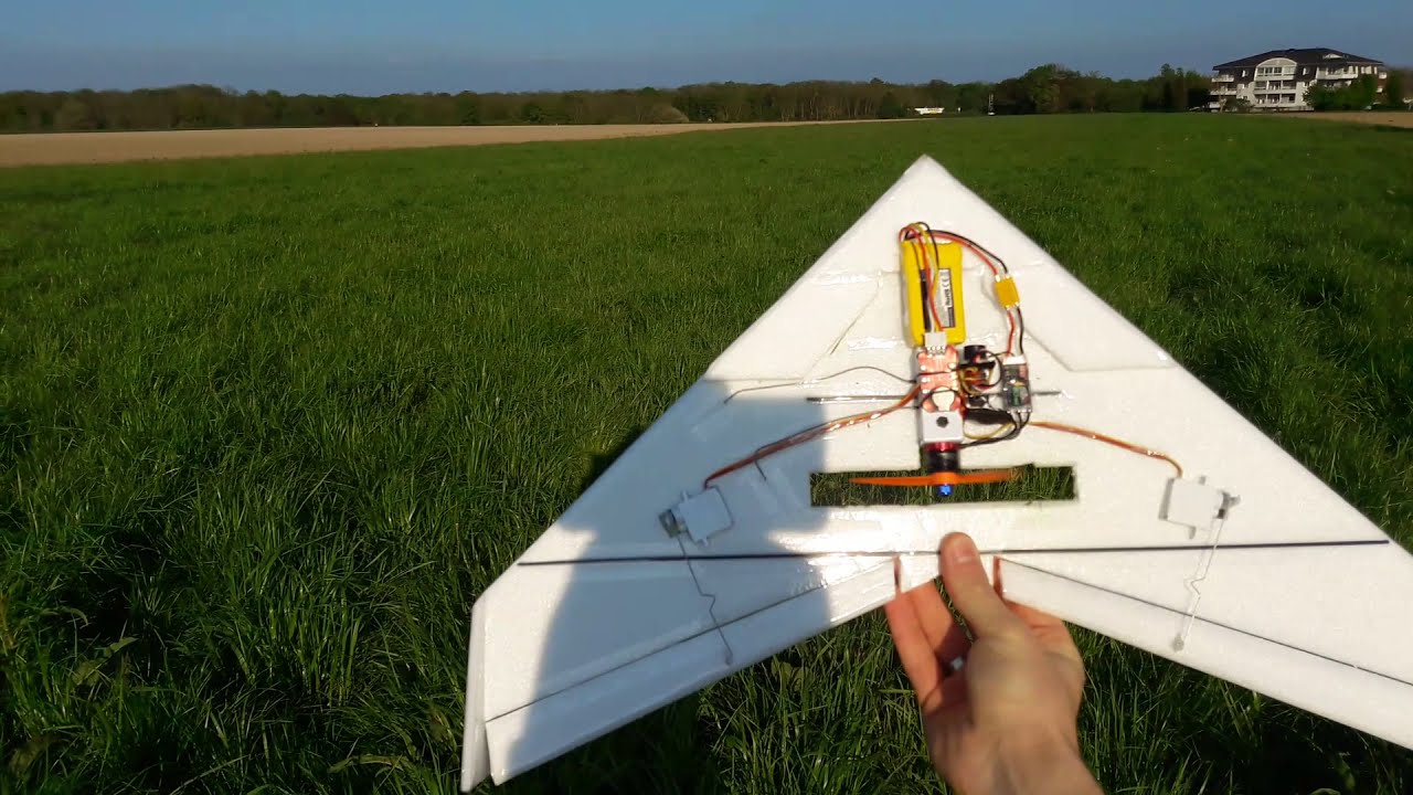 19" Flying Wing - Mini SEW-SLO - YouTube