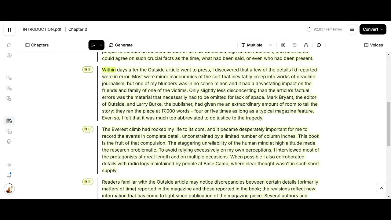 Into Thin Air: Introduction - YouTube