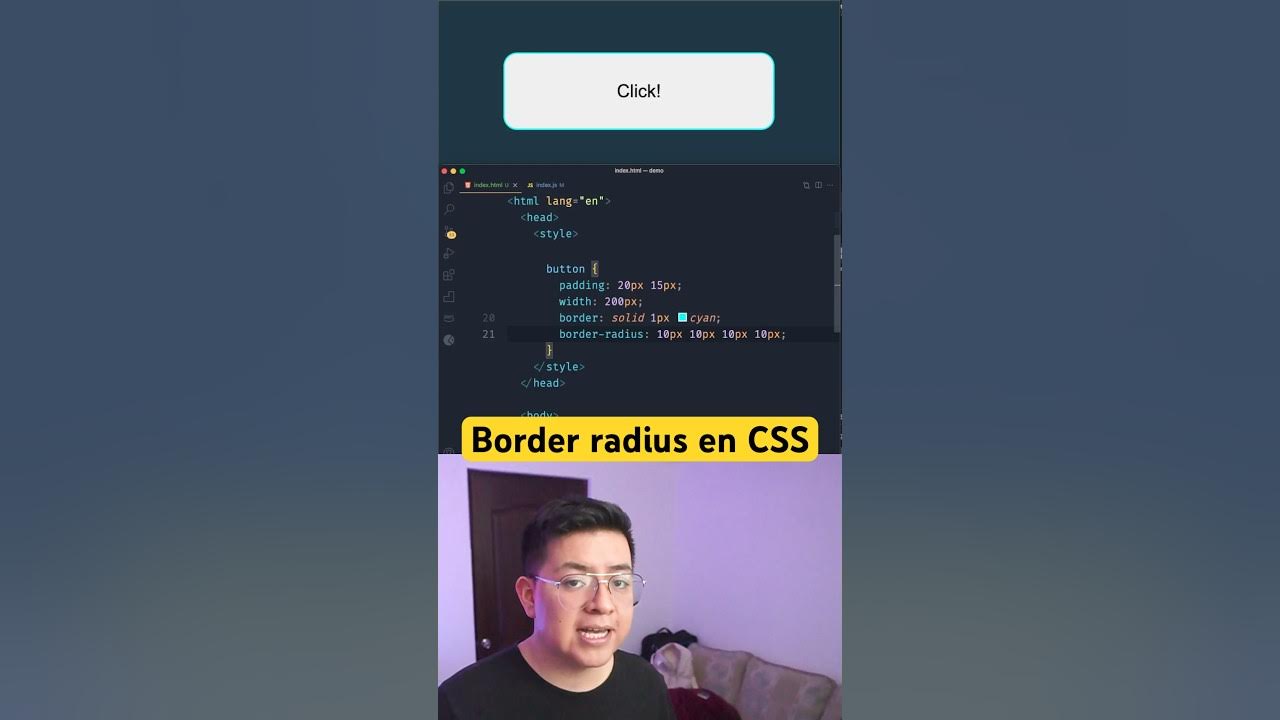 Extender El Border Radius En Css Developers Programacion Programacionweb Css Youtube