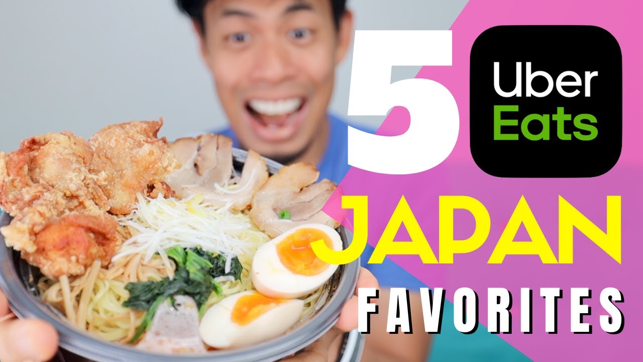 Unbelievable Japan Uber Eats Delivery Food Youtube