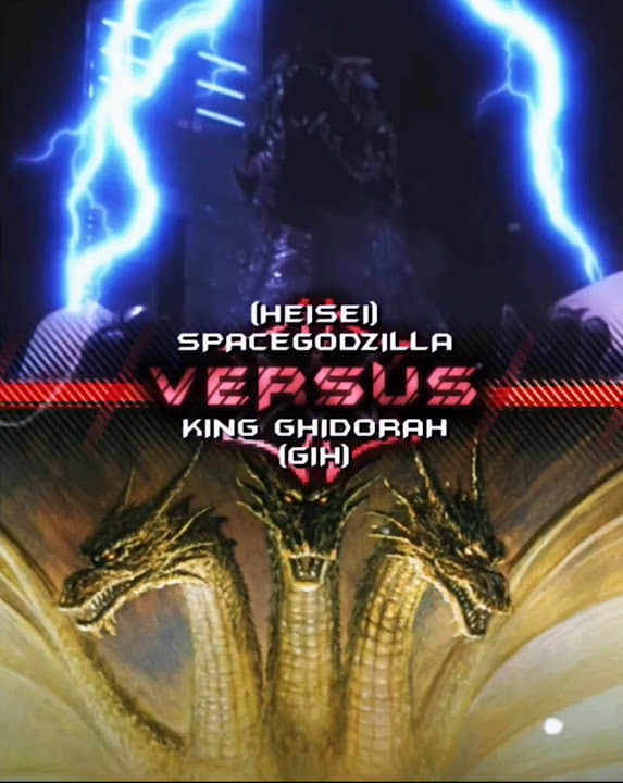 SpaceGodzilla VS King Ghidorah (GIH) - YouTube