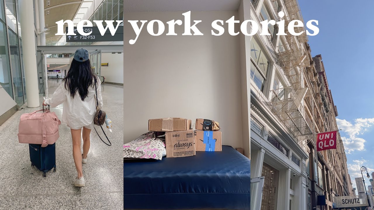 new york stories🗽: columbia move-in, dorm tour, michelin restaurant ...