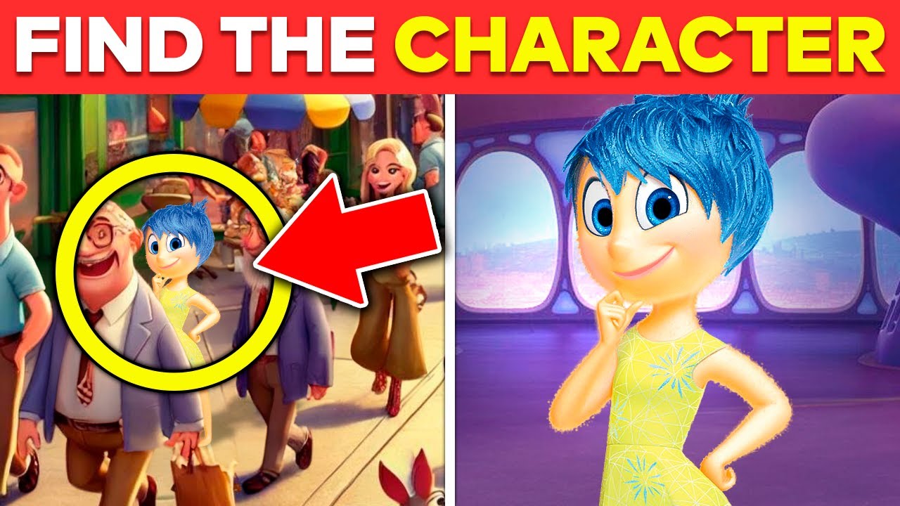 30 Inside Out 3 Challenges! 🔍🕵️‍♂️ Find the Hidden Inside Out Character ...