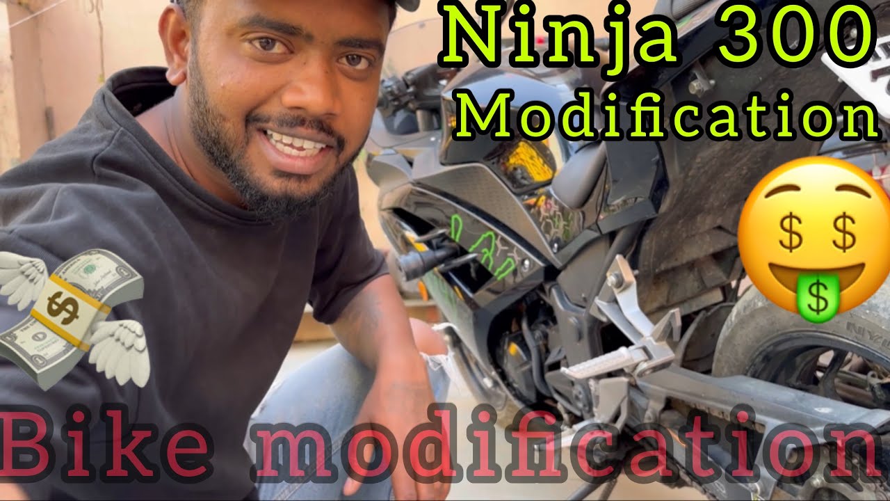 Ninja 300 full modifications 💸 / bike modification/ ninja300/ fully ...