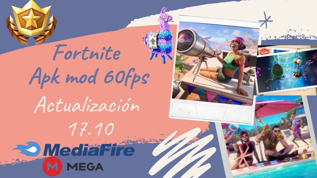 Fortnite apk mod 60fps --Temporada 7 -- Mega/Mediafire - Actualizacion ...