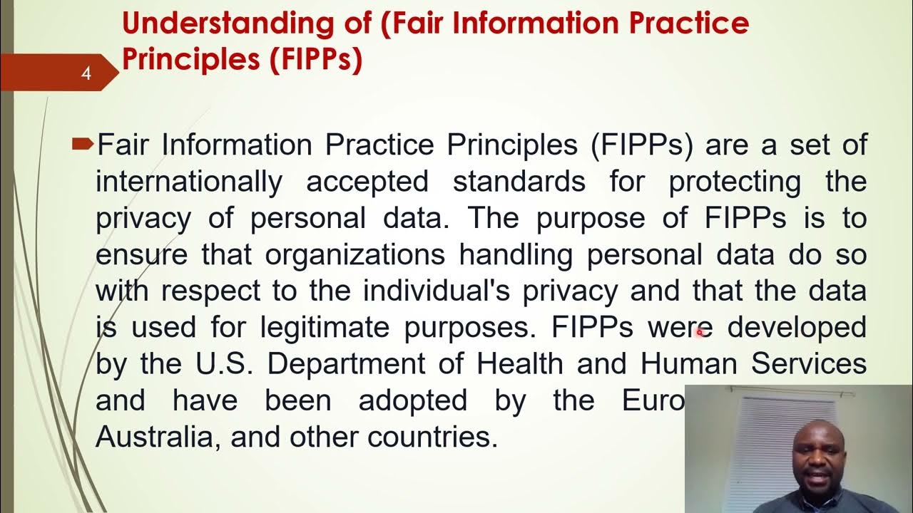 The Fair Information Practice Principles (FIPPs) pptx1 pptx1 - YouTube