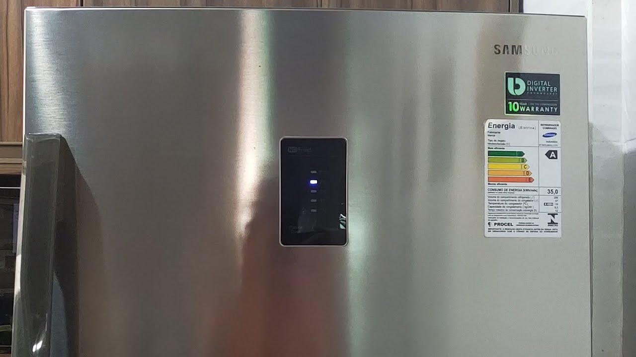 REFRIGERADOR Samsung RT38 inox INVERTER 384L FROST FREE é BOM? Várias ...