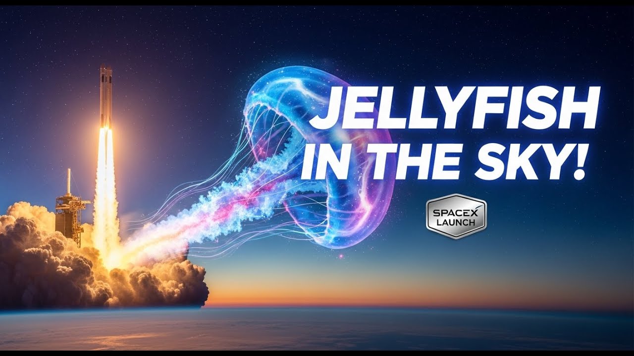 SpaceX Rocket Launch Creates Stunning Jellyfish Effect - YouTube