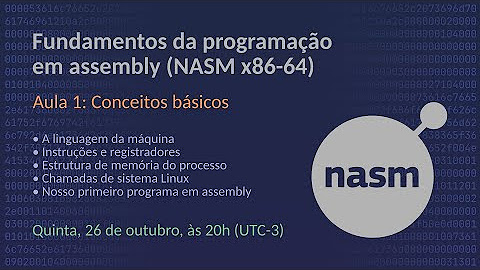 Fundamentos de assembly x86-64 (NASM) - YouTube