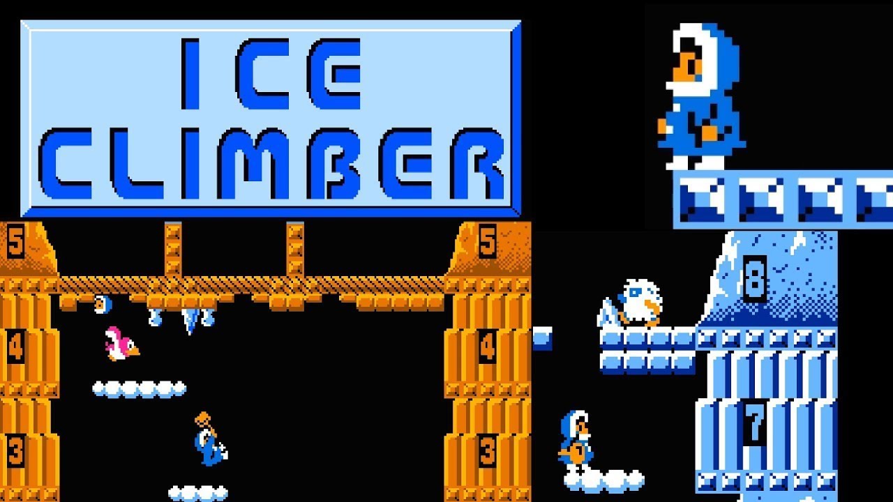 8-ми битные молоточки | Ice Climber - YouTube