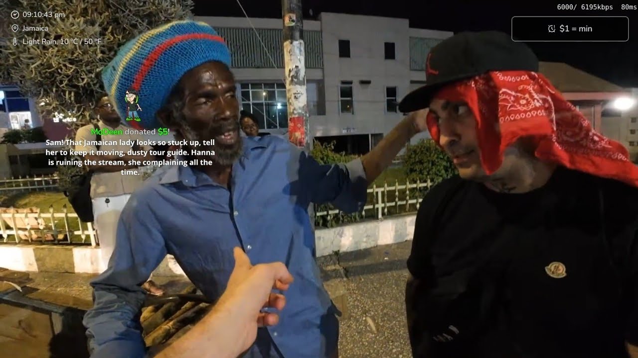 Mo Deen in Jamaica 🇯🇲, Calls yardies "Batty Boy", Gets angry in KFC at ...