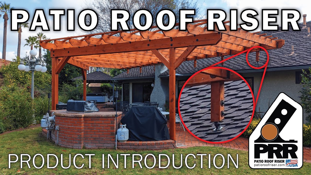 Patio Roof Riser Introduction The New Way To Attach A Patio Cover Or patio-roof-riser-introduction-the-new-way-to-attach-a-patio-cover-or