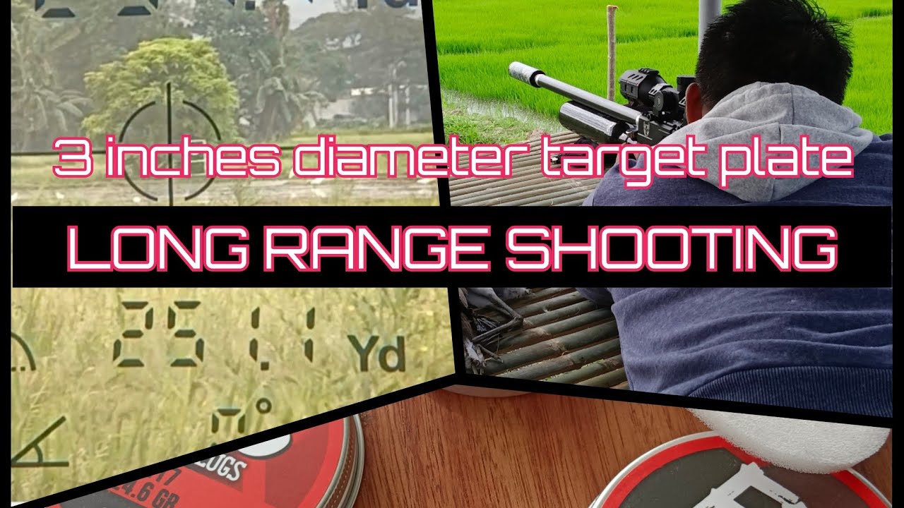Extreme AIRGUN Long Range Shooting @ 251 yards with 3 inches diameter ...
