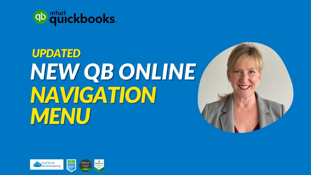 Updated New QuickBooks Online Navigation Menu - YouTube