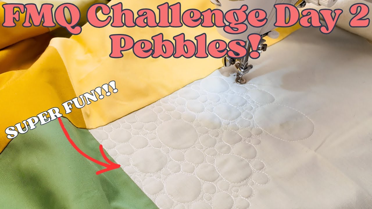 💖Quiltmas 2025! Let’s Try Pebble Quilting Together! - YouTube