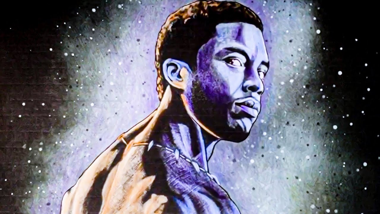 Color Black Panther's Mighty Presence as Bast Leopard's Embodiment the ...