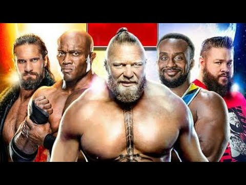wwe Tag team match Brock & Bigman & Roman. WWE TV