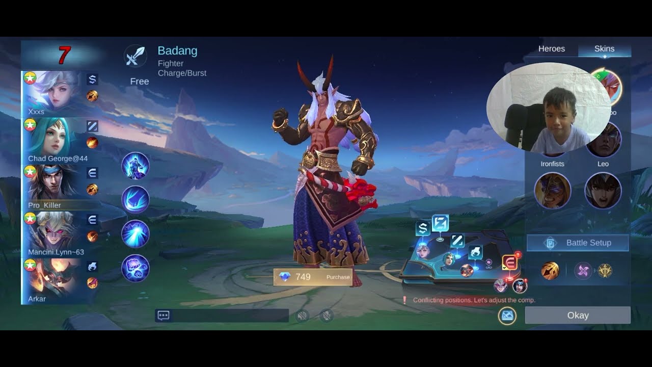 SBL : Playing Mobile Legends (Part -1) 🦸‍♂️ - YouTube