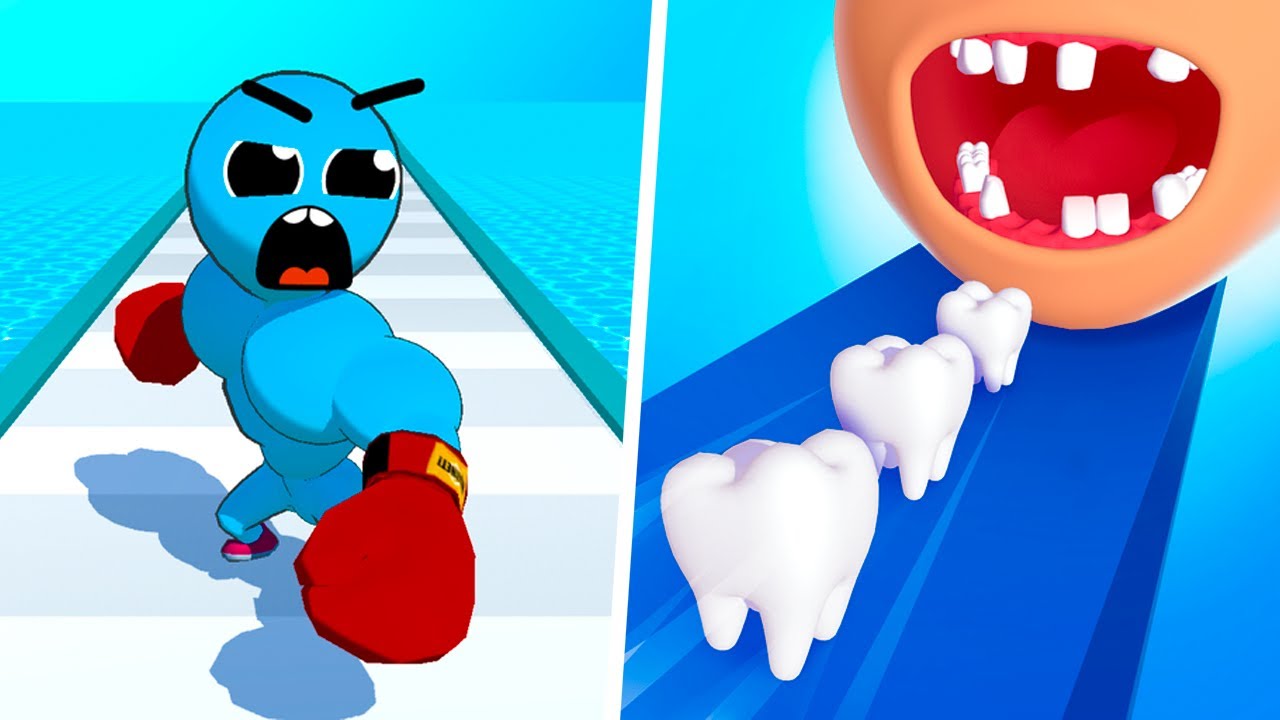 Level Up Runner | Smile Rush - Gameplay Walkthrough Max Levels (Part 1 ...