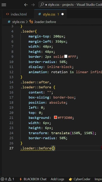 How to Make a Smooth Loading Spinner with HTML & CSS (Step by Step) # ...