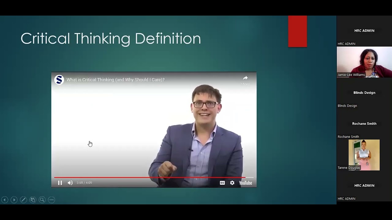 Importance of Critical Thinking in Customer Service - YouTube