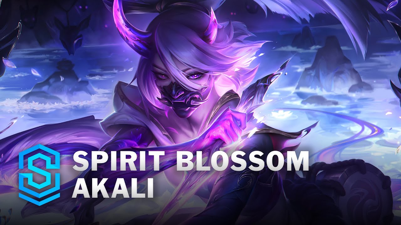 Spirit Blossom Akali Skin Spotlight - League of Legends - YouTube