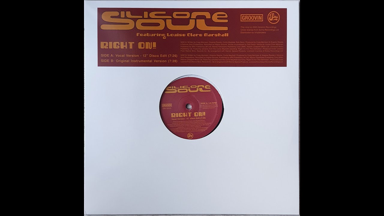 Silicone Soul - Right On! (Original Instrumental Version) / 2023 | Norbi's Vinyls - YouTube