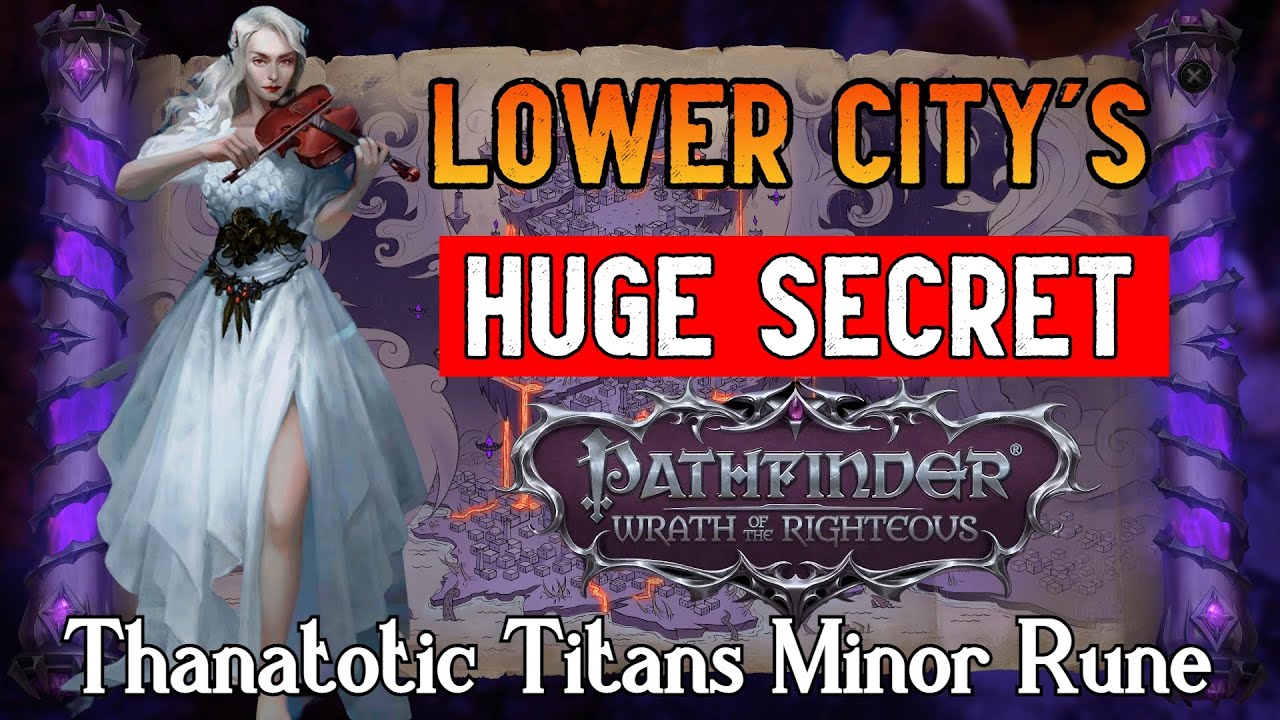 Abyss Lower City's Huge Secret (Thanatotic Titans Minor Rune ...
