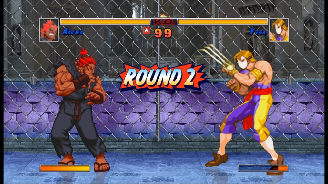 SF2 HD Remix Mugen Akuma Playthrough (No Loss) - YouTube
