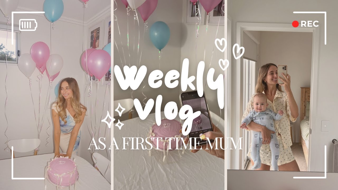 Weekly vlog as a first time mum 🌸 I'm stopping breastfeeding, baby boy ...
