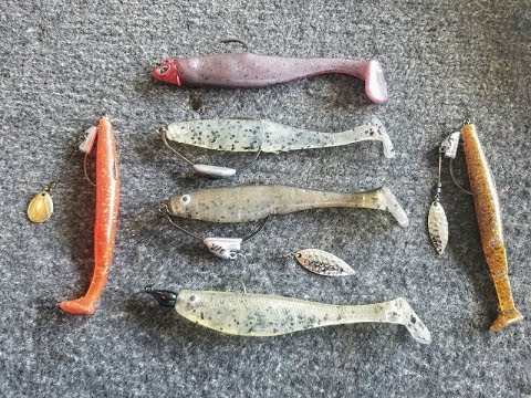 How to rig swimbaits & paddle tails - YouTube