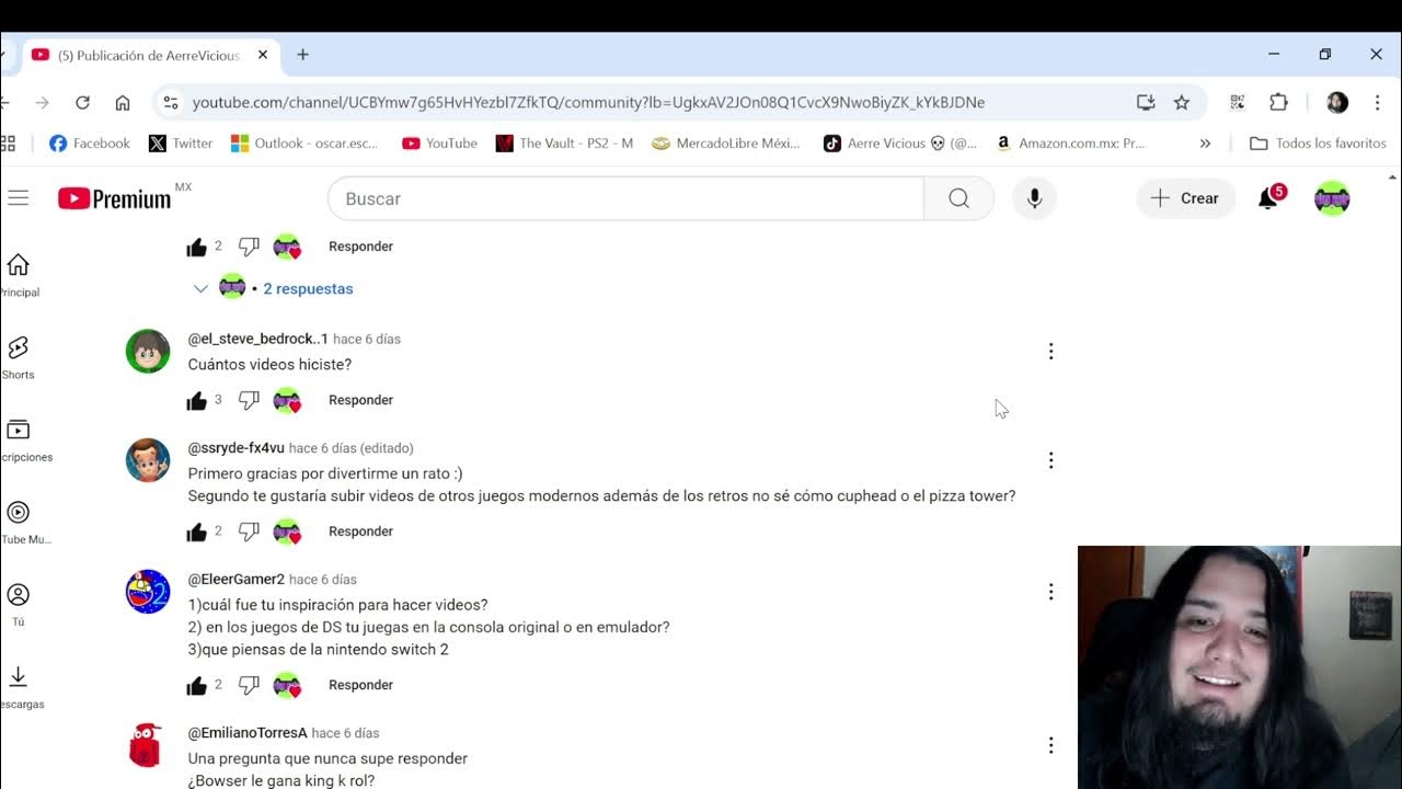 ESPECIAL 300K SUBS. Respondiendo las preguntas de la comunidad. - YouTube