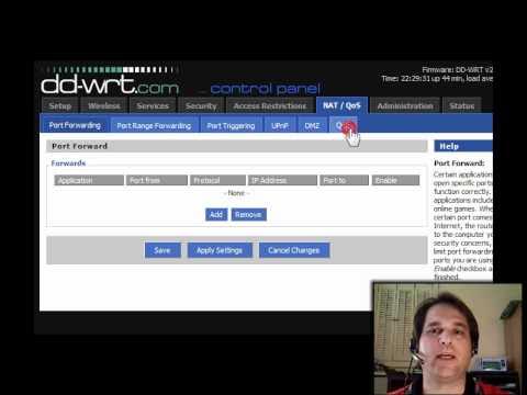 Using DD-WRT for Bandwidth Control - YouTube