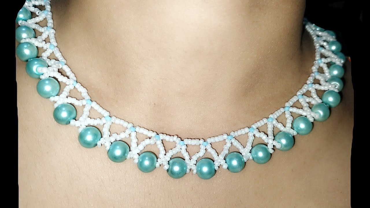 How to make necklaces #youtube #diy #craft #necklace - YouTube