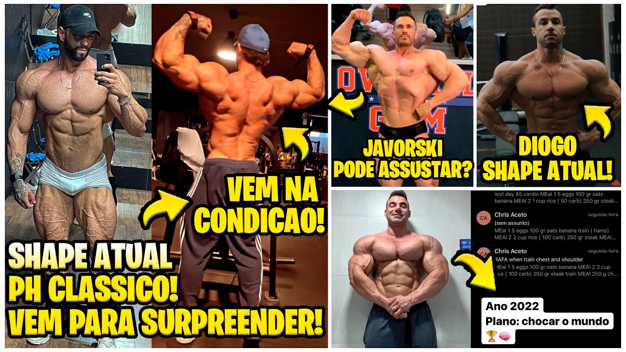 PH CLASSICO MOSTRA SHAPE SECO! JAVORSKI PODE SURPREENDER? DIOGO SHAPE ...